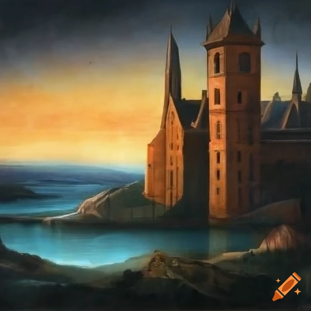 Captivating Landscape Artwork Inspired By Da Vinci On Craiyon