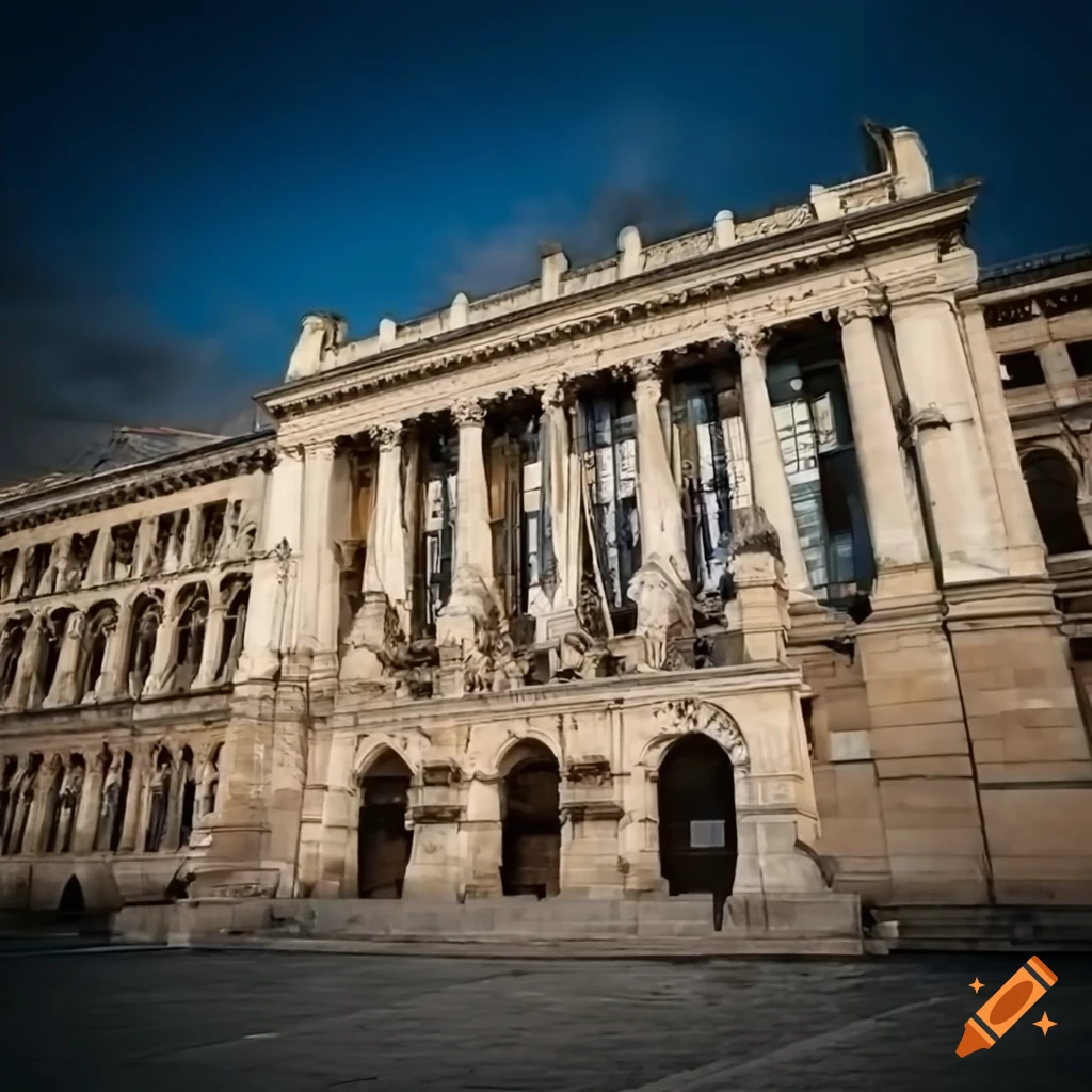 University of humanities in budapest on Craiyon