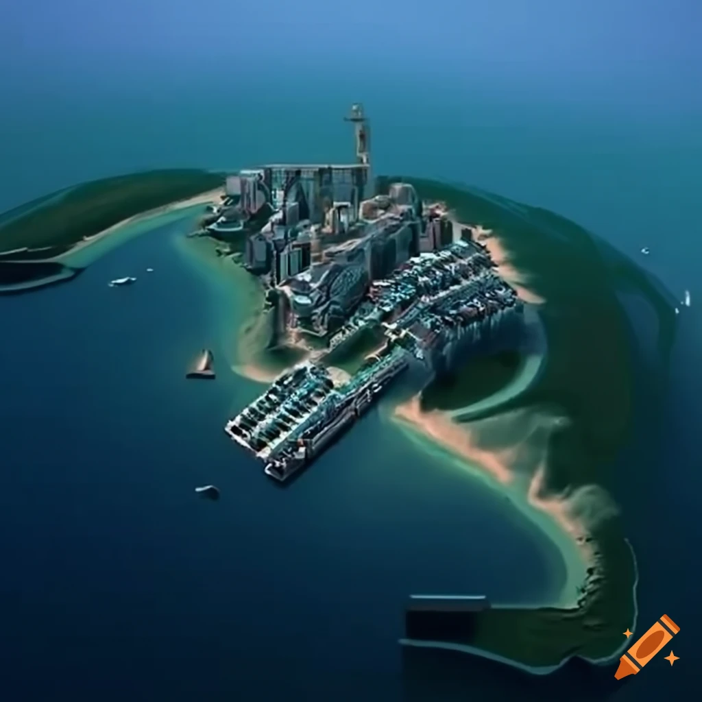 Cityscape of the beautiful city of besa on Craiyon