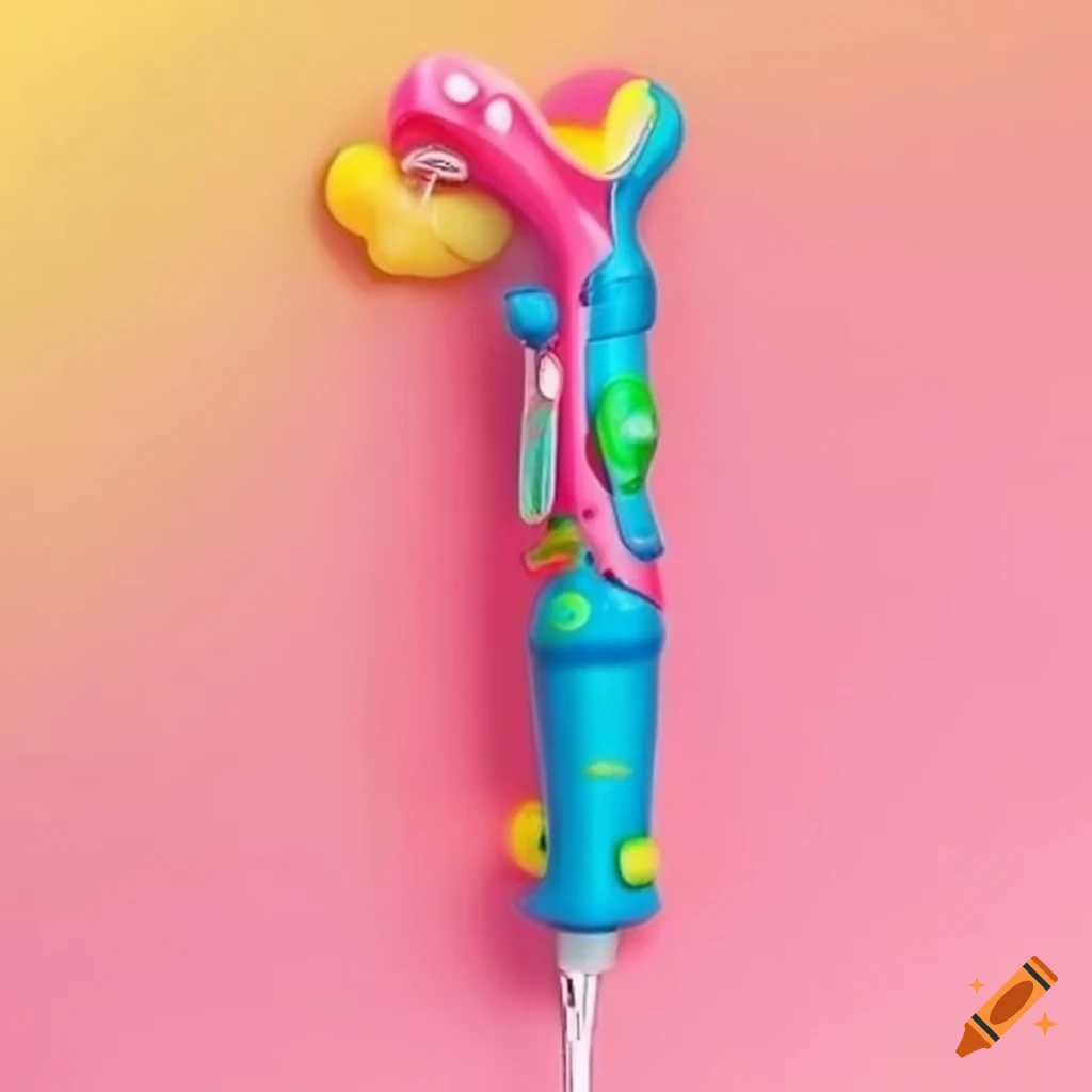 Colorful machine pen for kids on Craiyon
