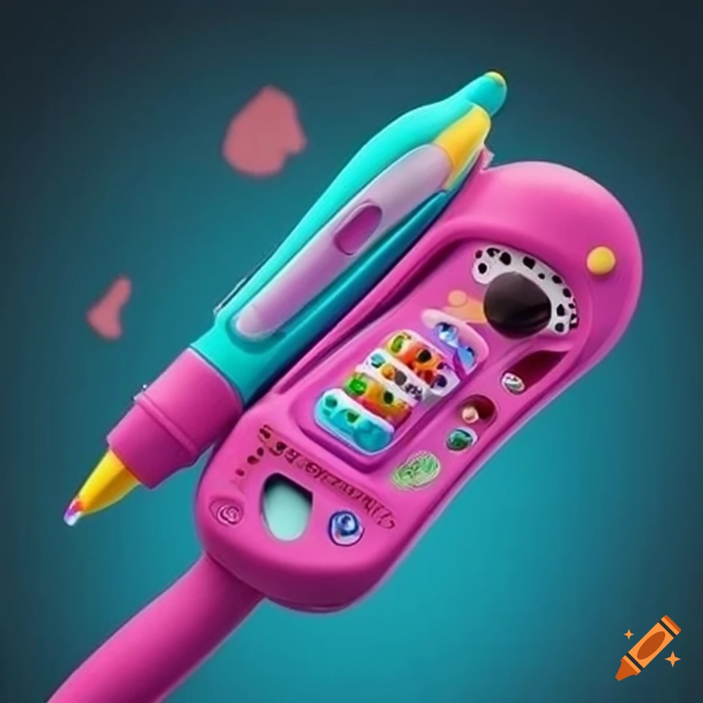 Colorful machine pen for kids