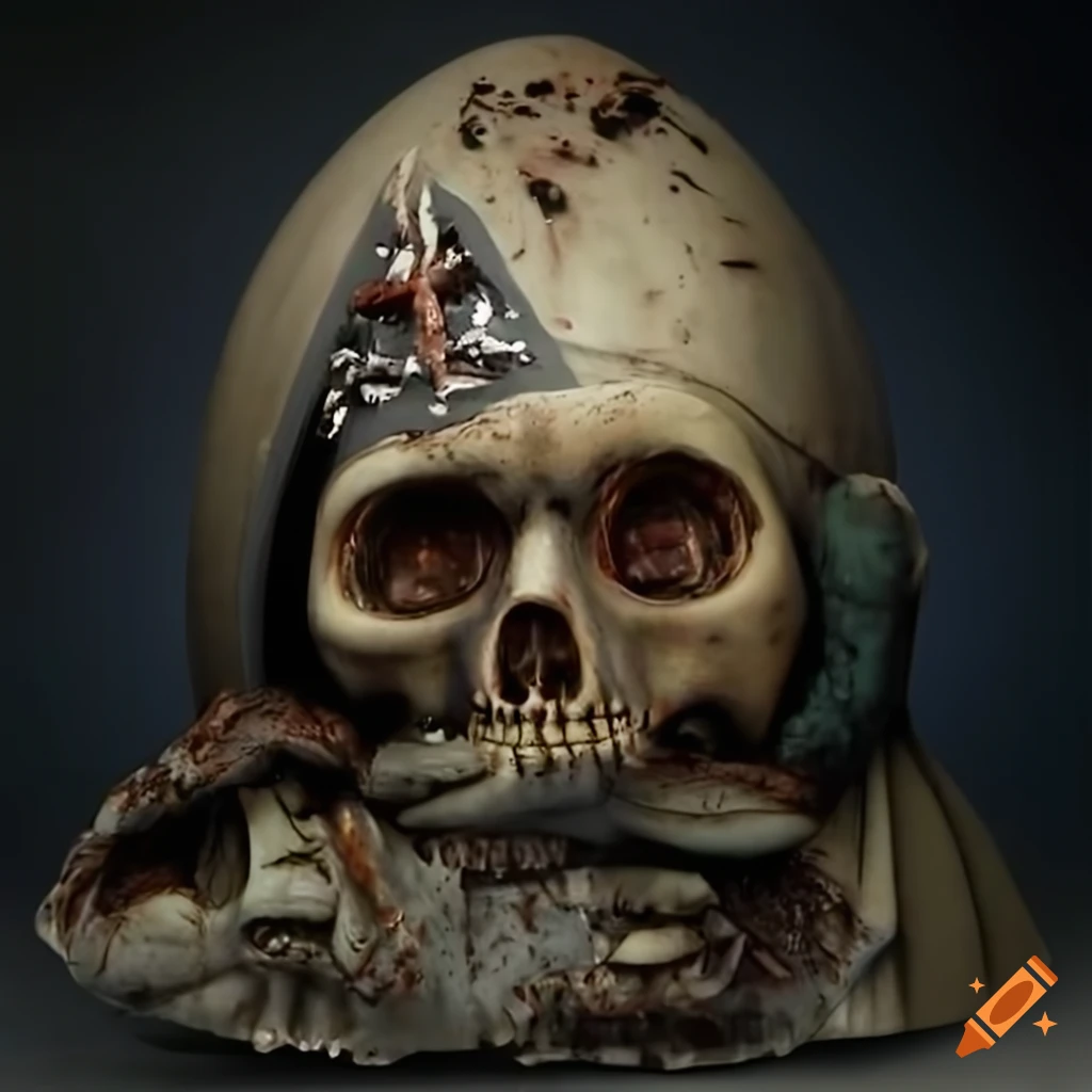 Hyper-realistic depiction of a deceased ox on Craiyon