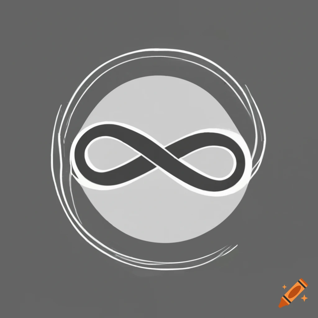 Ten x company logo with infinity symbol on Craiyon