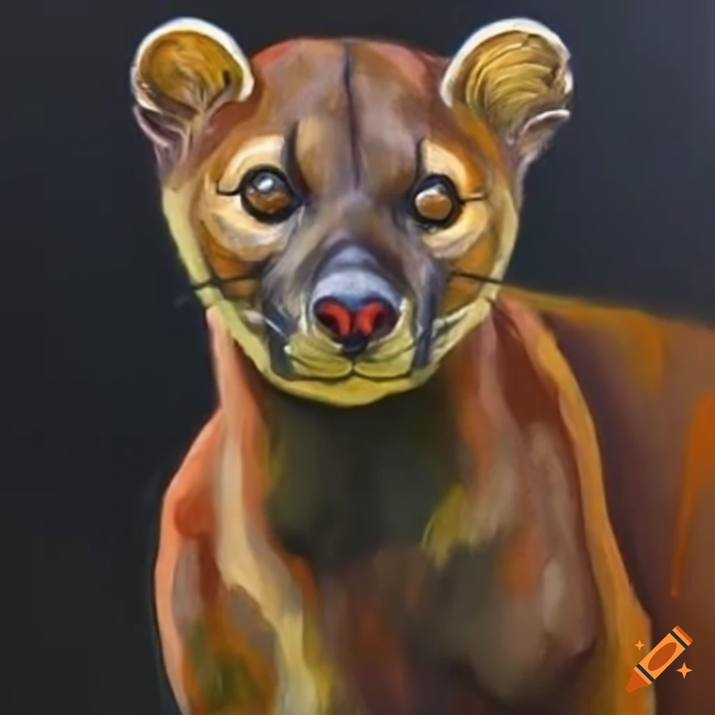 Image of a fossa on Craiyon