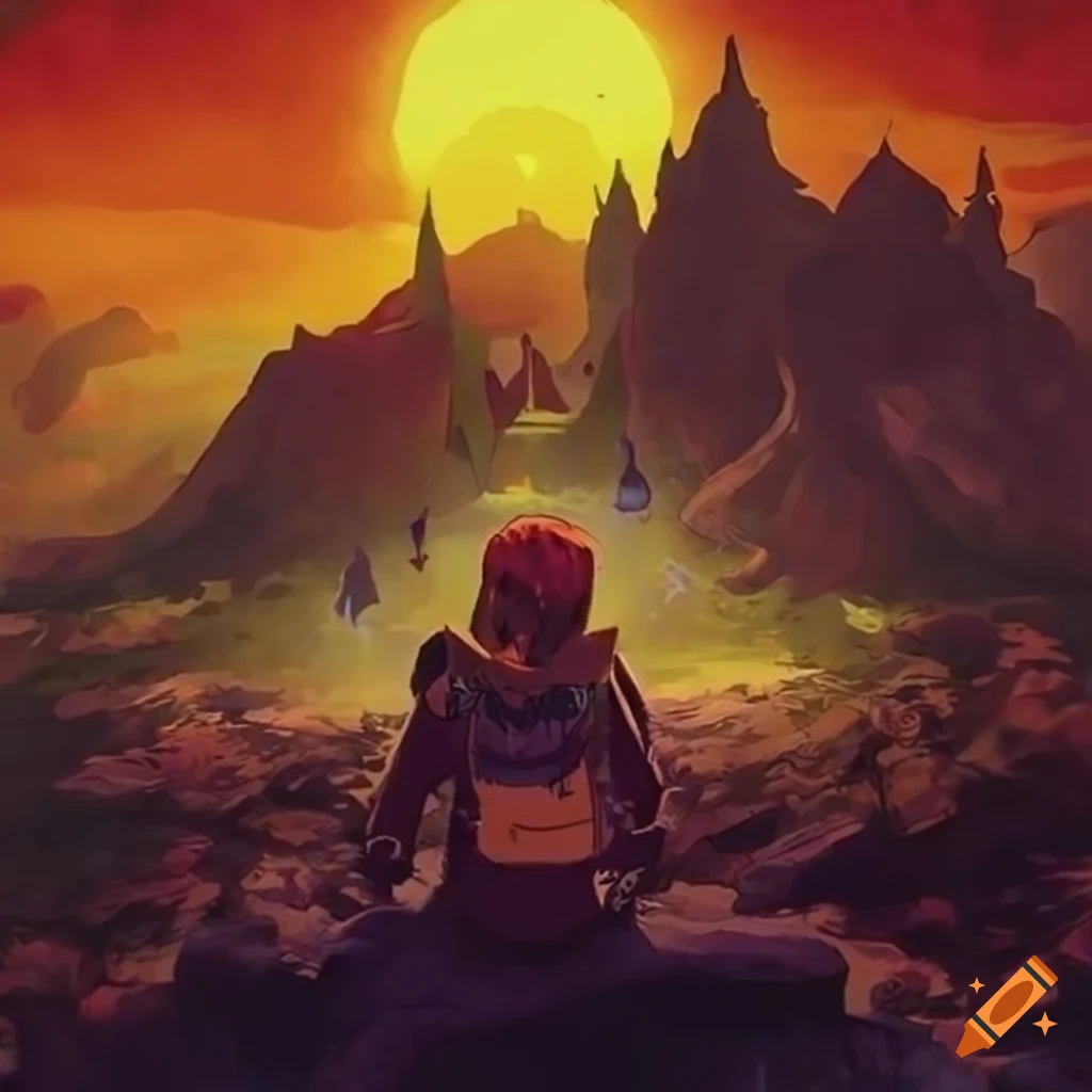 Adventure remains unobstructed on Craiyon