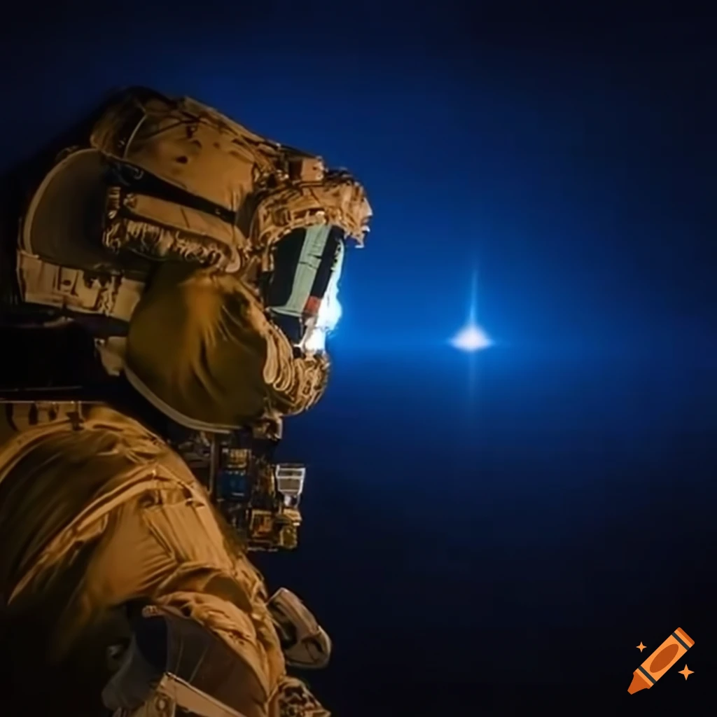 Adam, the brave spaceman