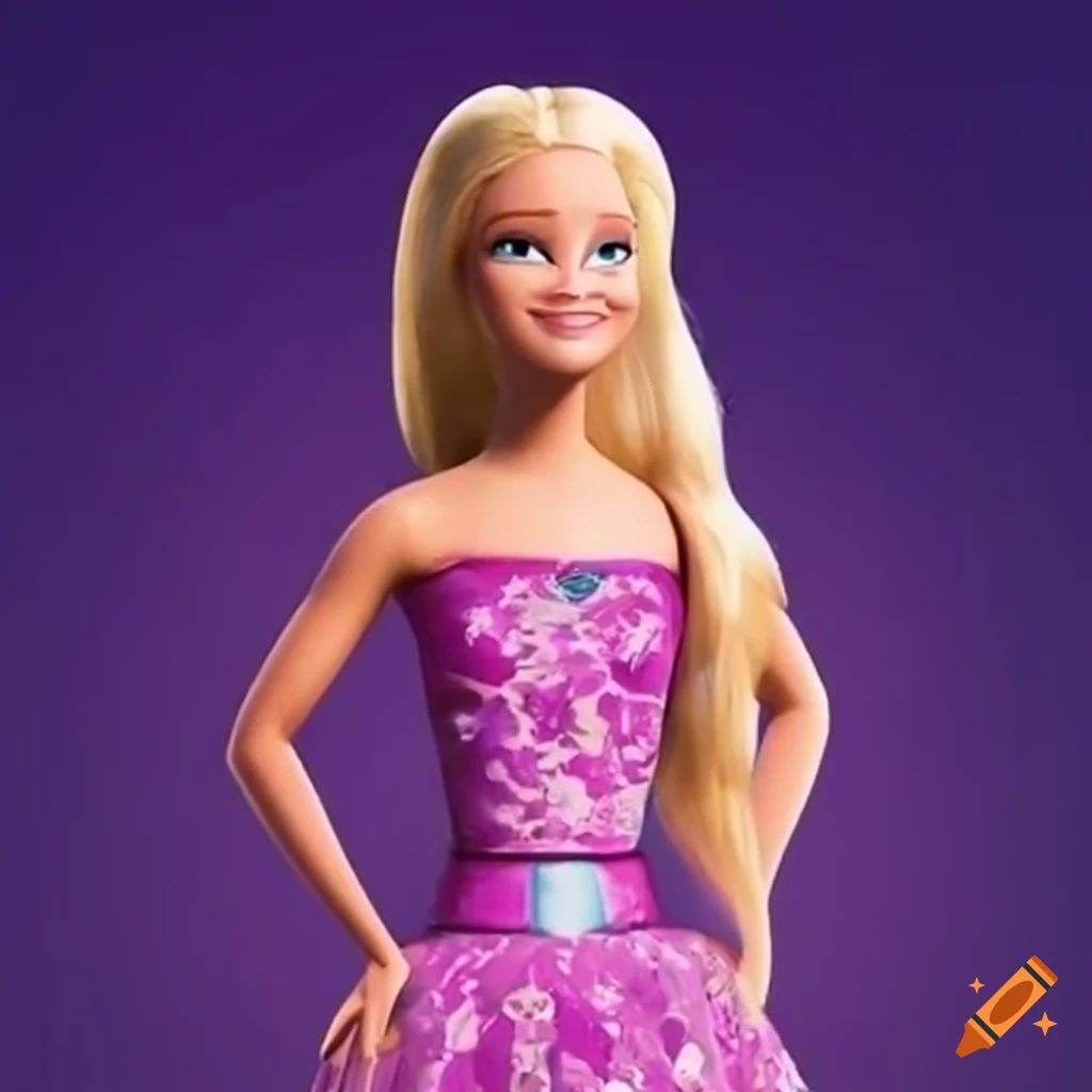 Poster of the upcoming barbie movie on Craiyon
