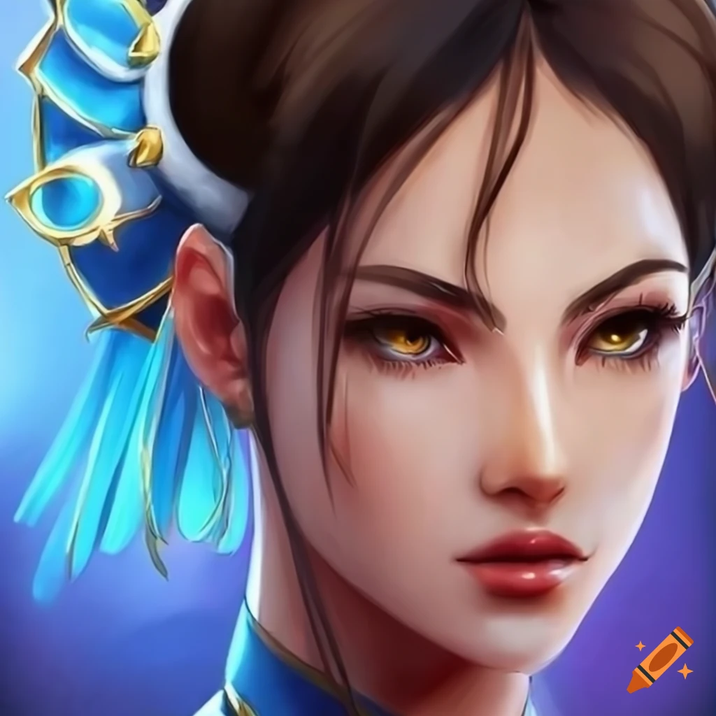Chun-li on Craiyon