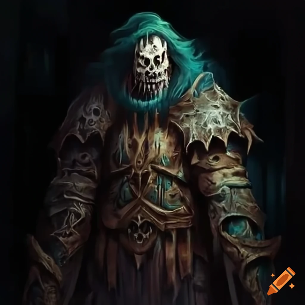 Illustration of lord death of murder mountain