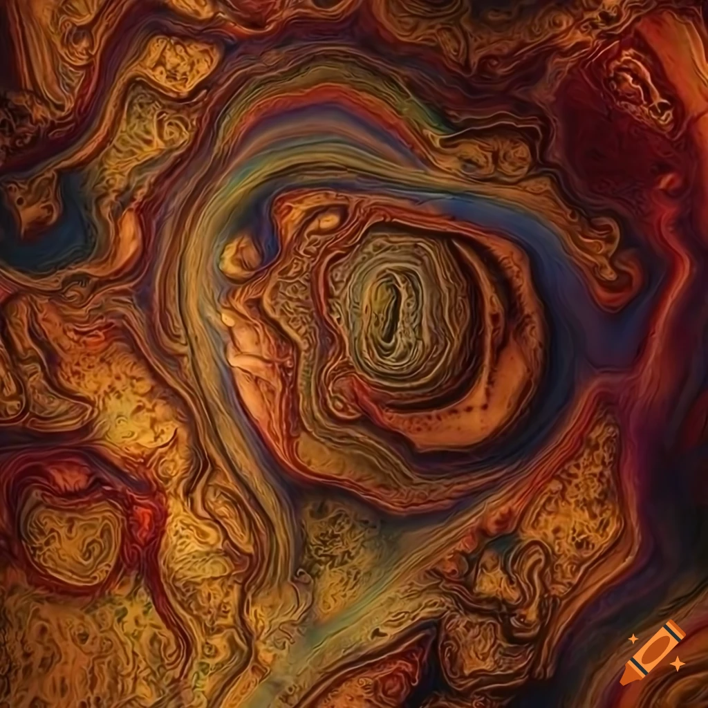 Detailed surreal texture background