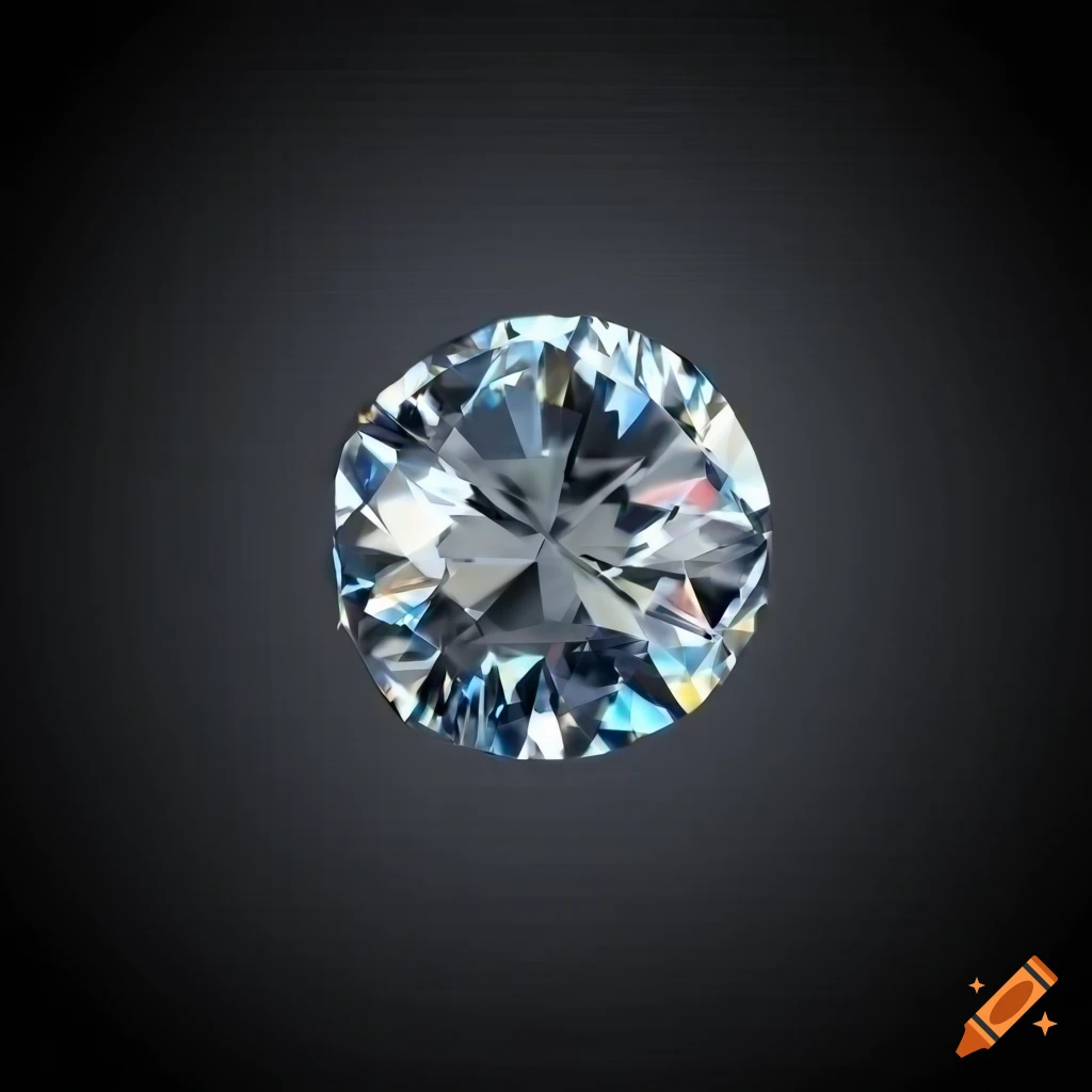 Shining diamond on Craiyon