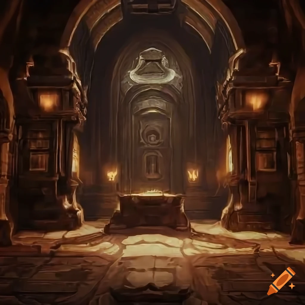 Background for streaming fantasy world rpg games - indoor setting on ...