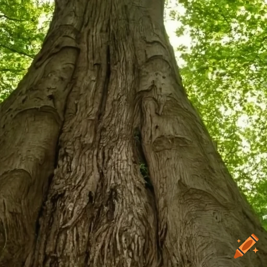 Image of an infinite tree artwork