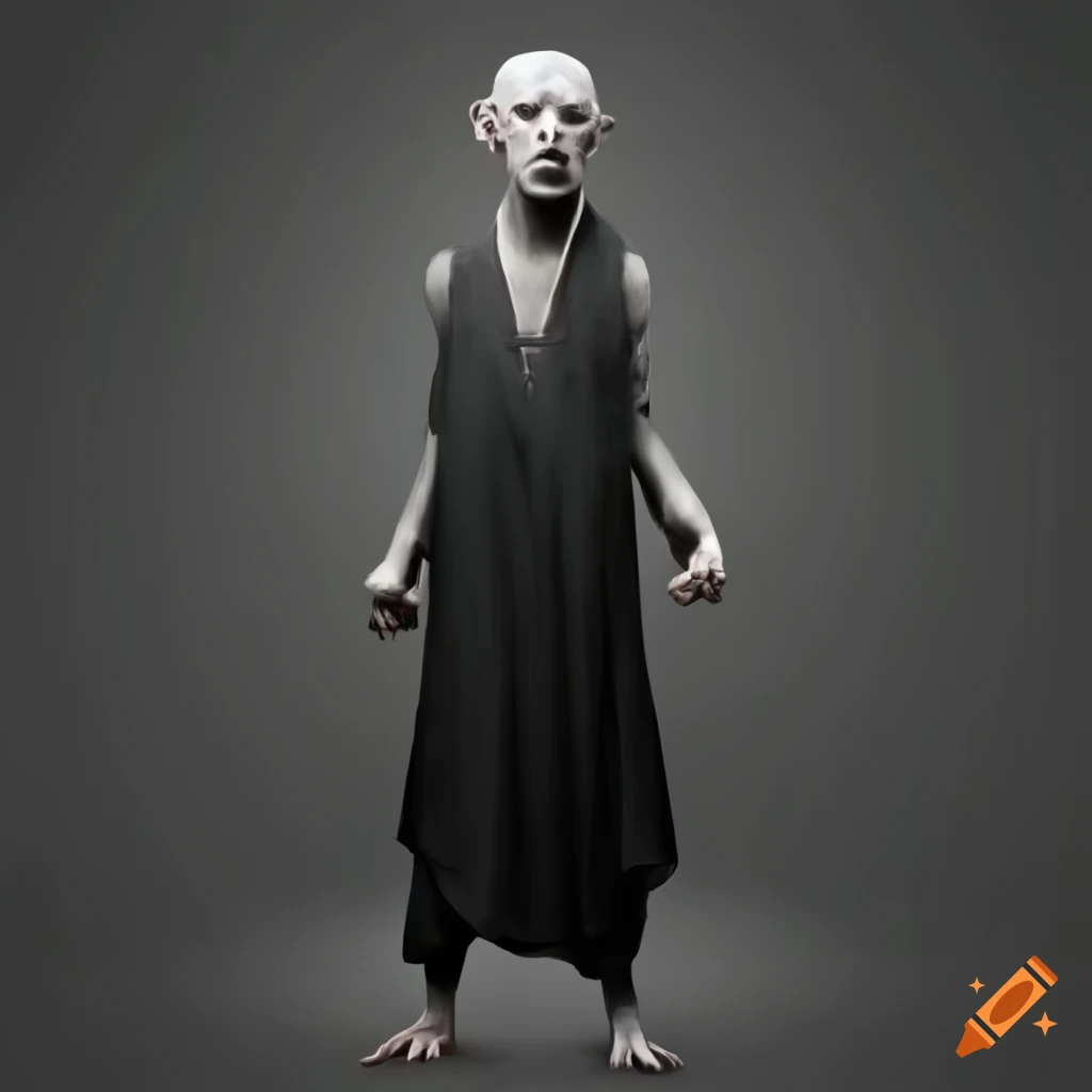 Ethereal white man walking, full-length on Craiyon