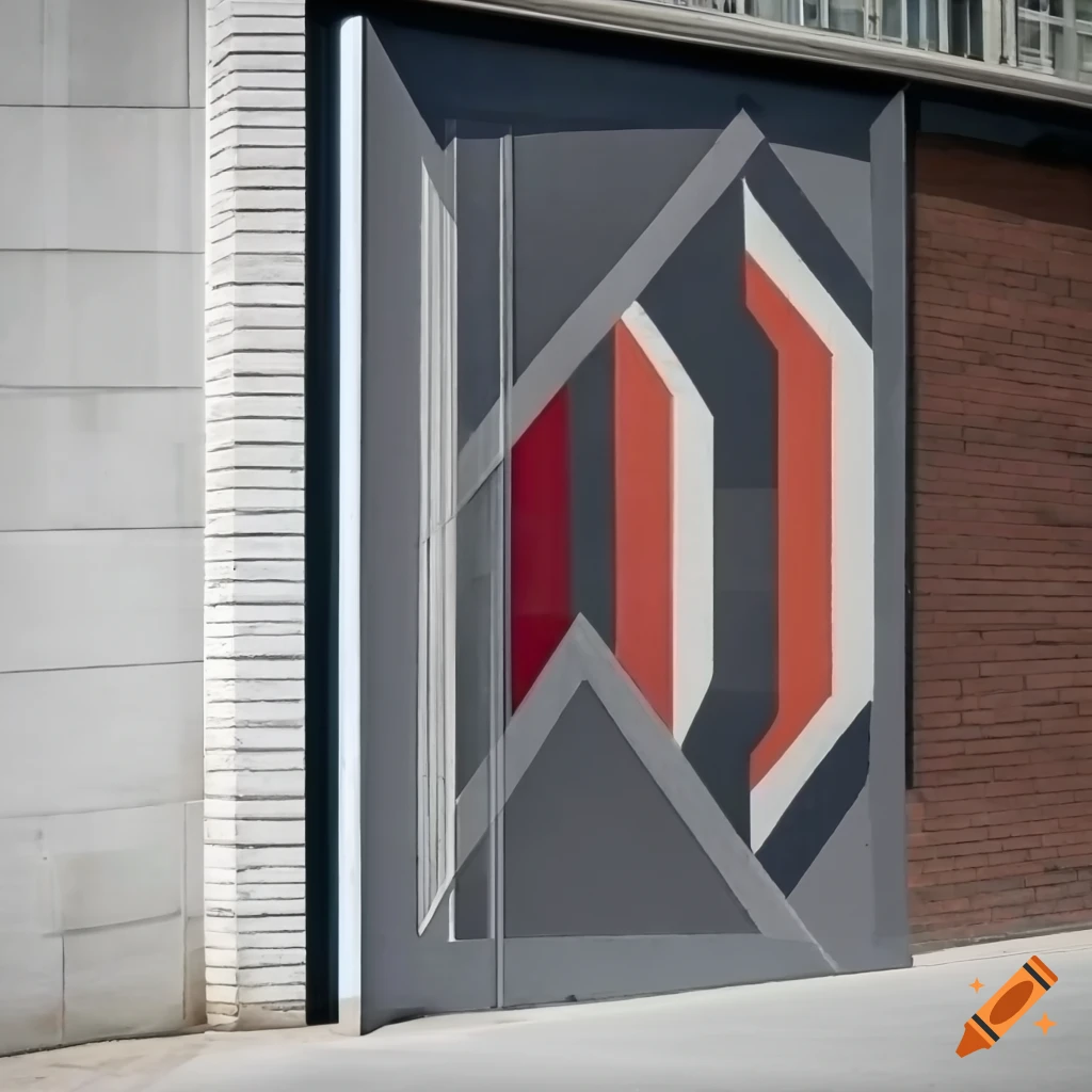 Photo-realistic mockup of a museum entrance sign