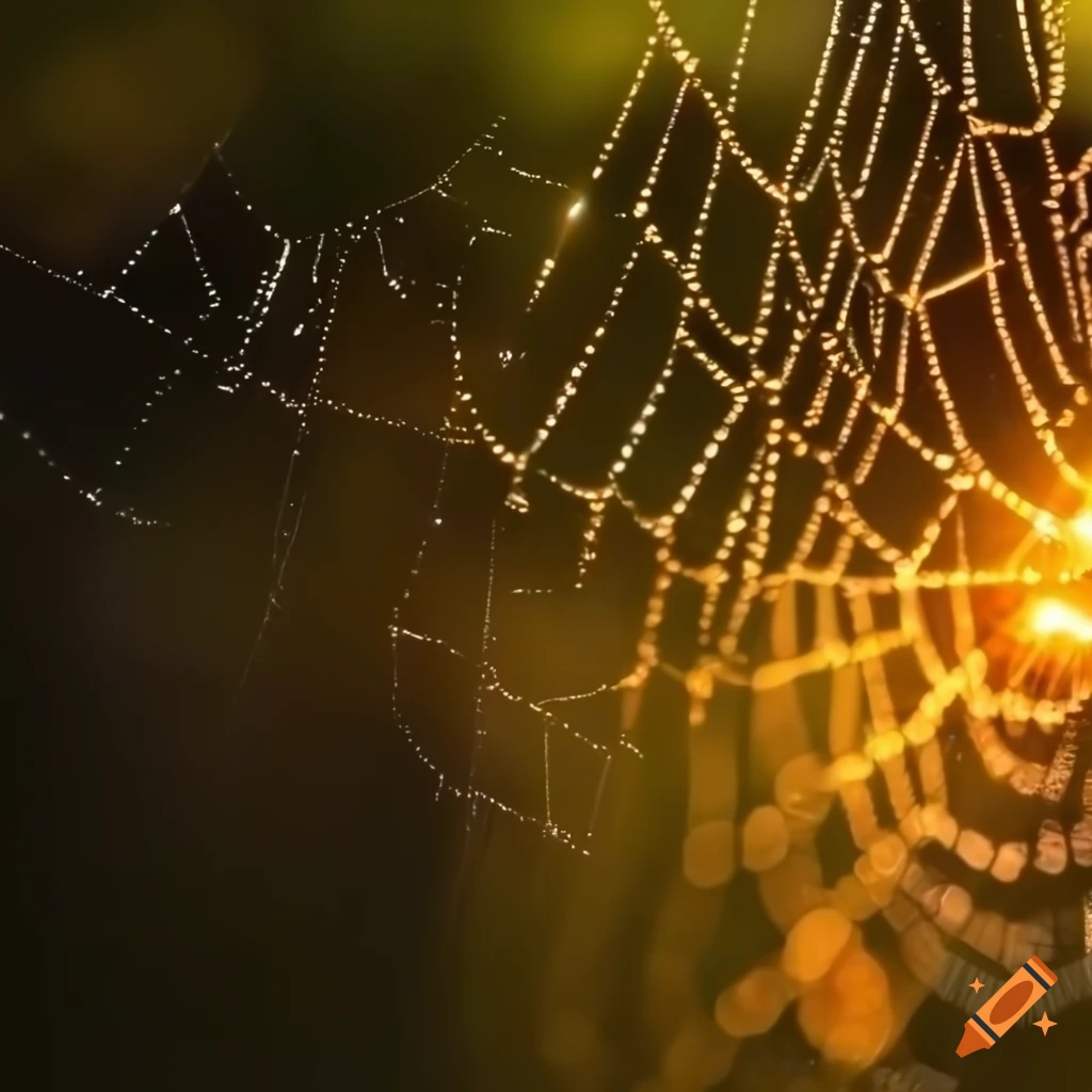 Weave intricate webs on Craiyon