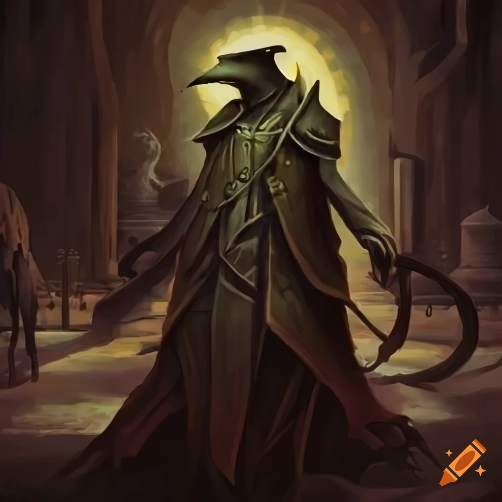 Micolash character from bloodborne on Craiyon