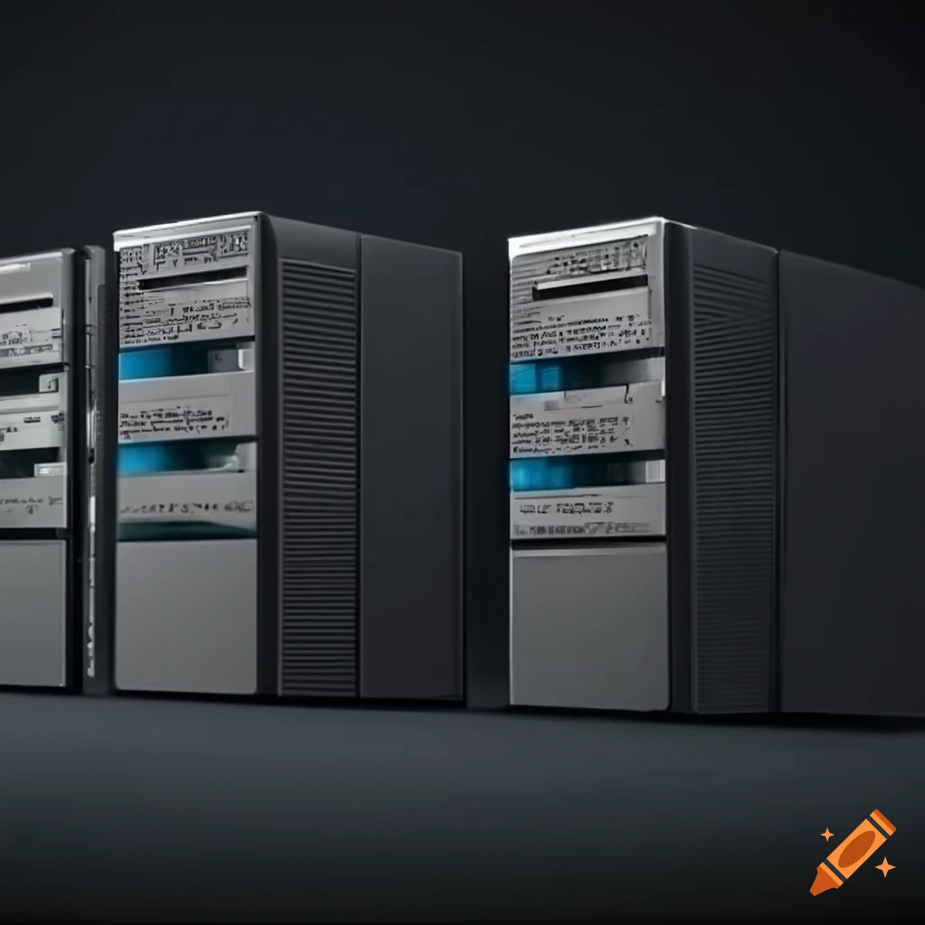 Illustration of server mode change on Craiyon