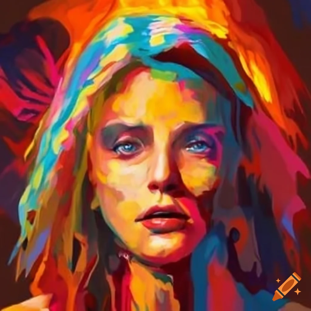 Abstract artwork of pandemonium on Craiyon