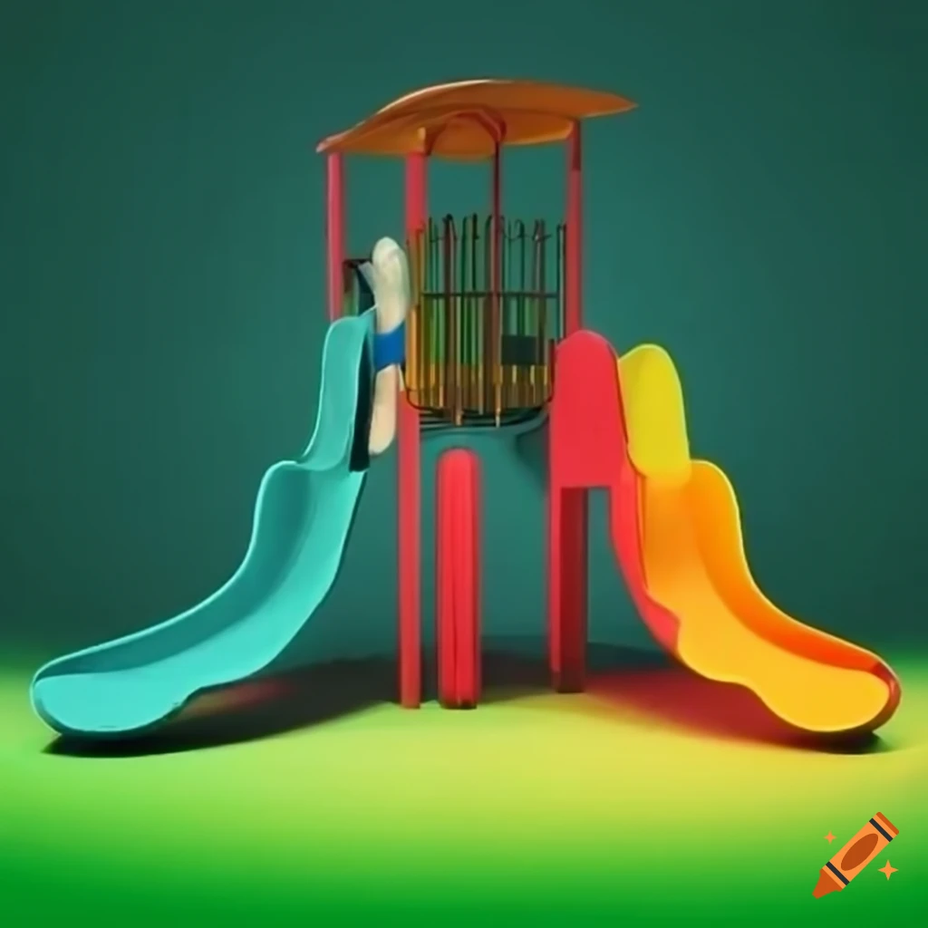 Surreal Playground With Vibrant Colors