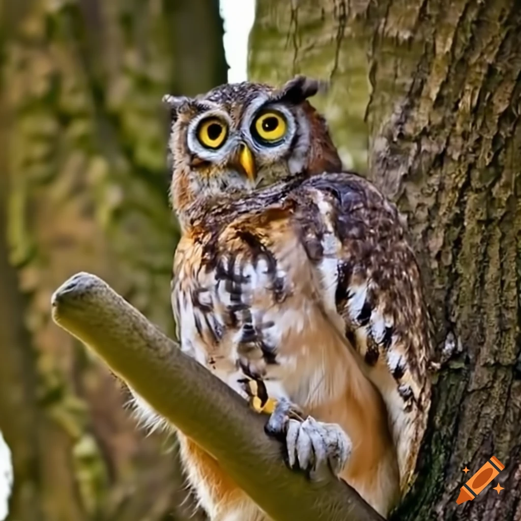 A fox playing wiht a bluejay on Craiyon