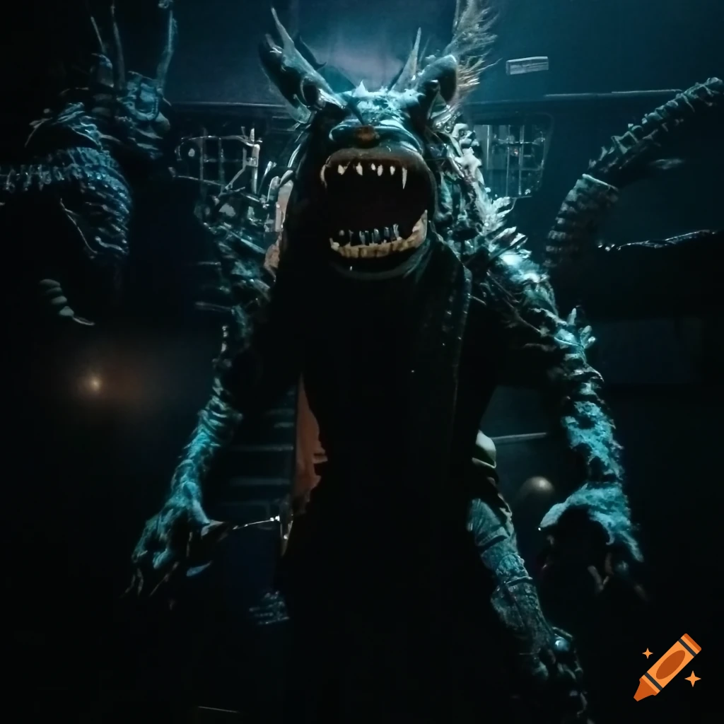 Animatronic images created on Craiyon