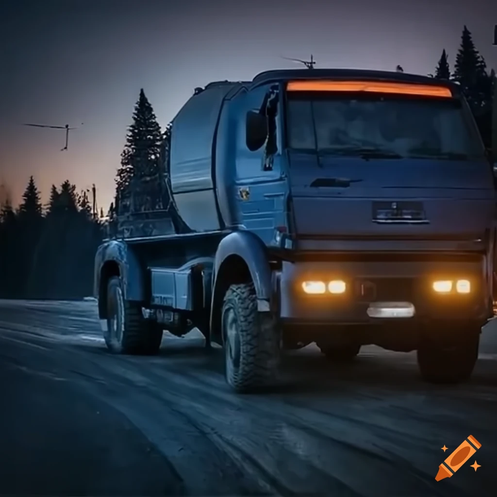 Future kamaz truck