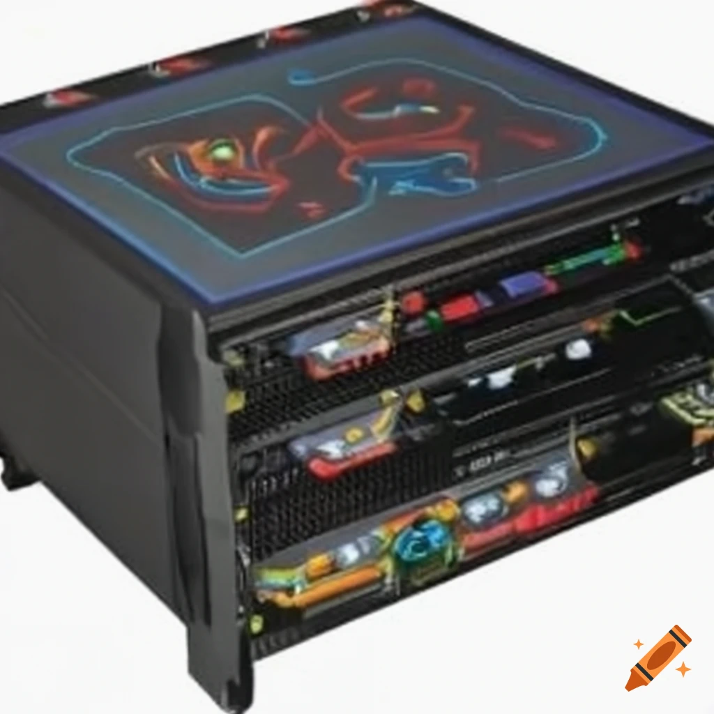 Fun server options graphic on Craiyon