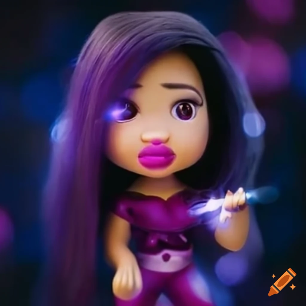 Chibi version of selena quintanilla from pixar on Craiyon