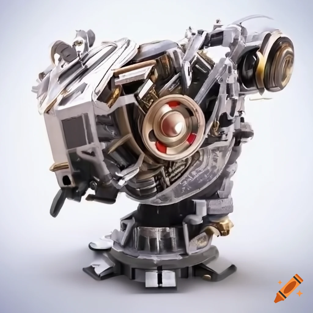 Japan anime-style mechanical parts - mover engine