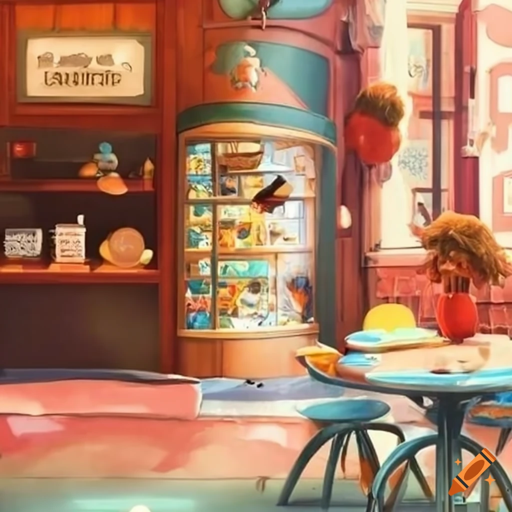 Faye's corner store sign on Craiyon