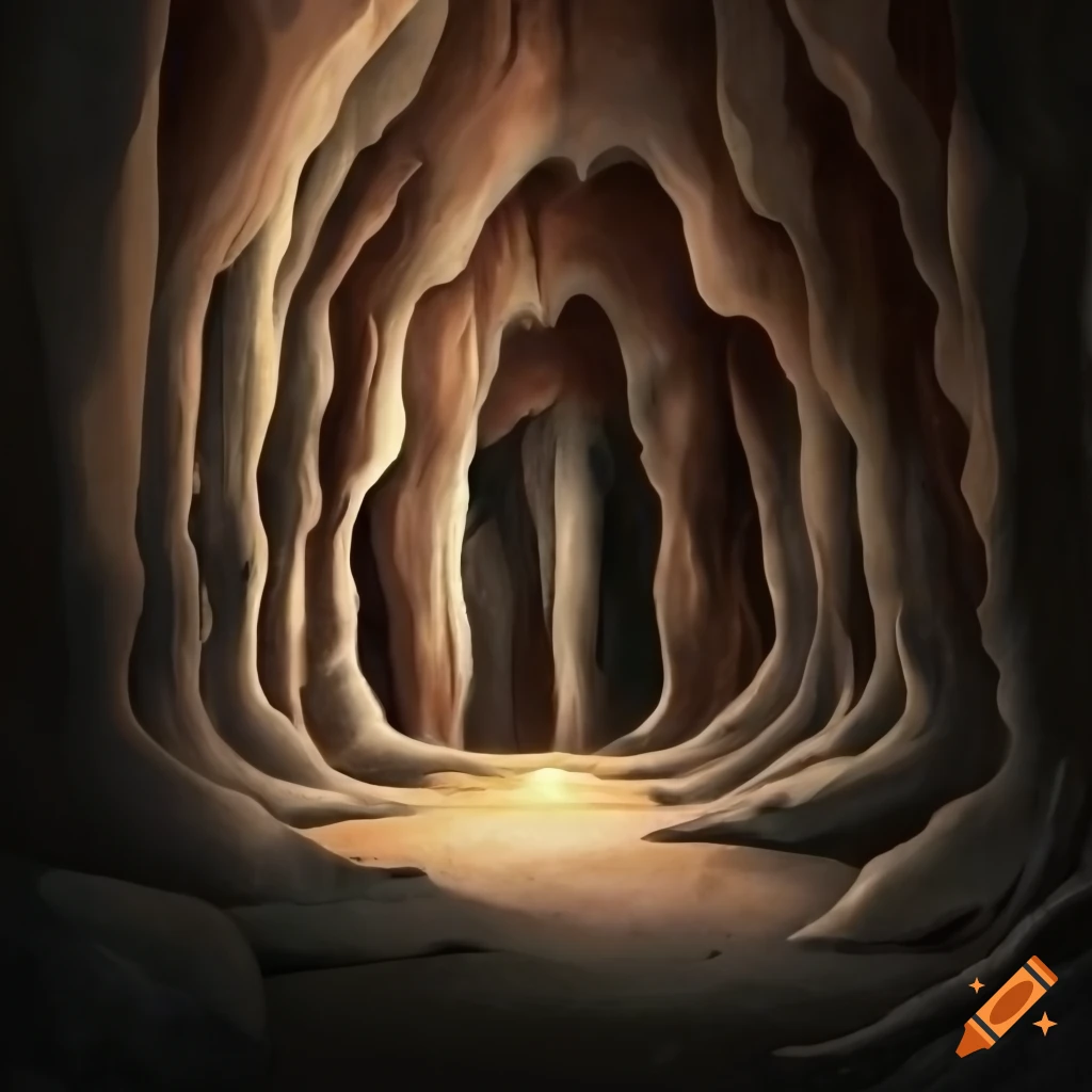 Image of larger caves on Craiyon