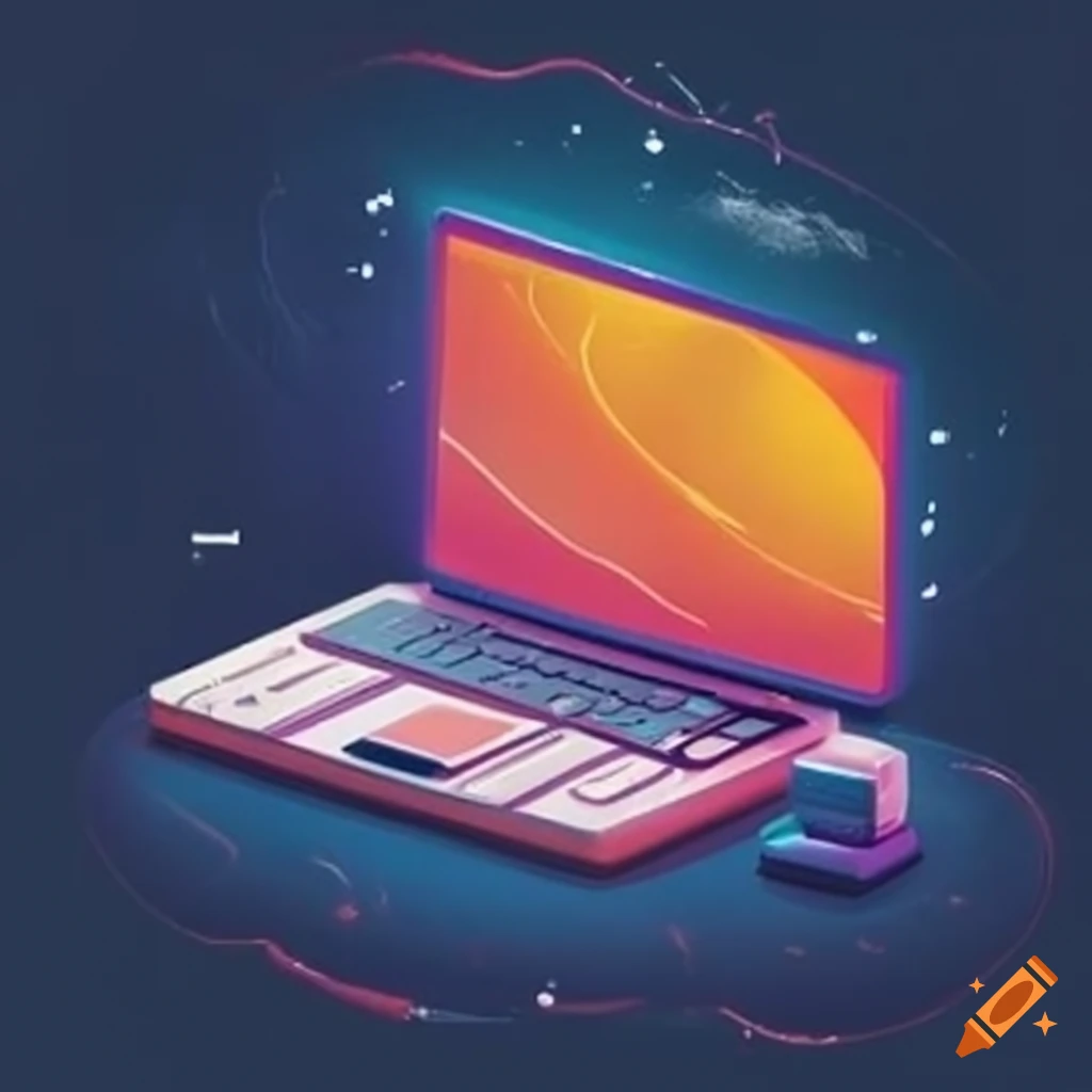 Computer On Craiyon