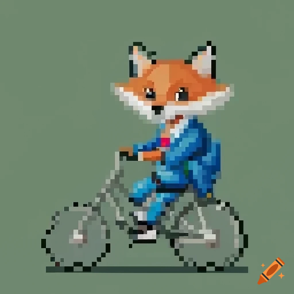 Anthropomorphic fox in white polo shirt and shorts walking in a park in ...