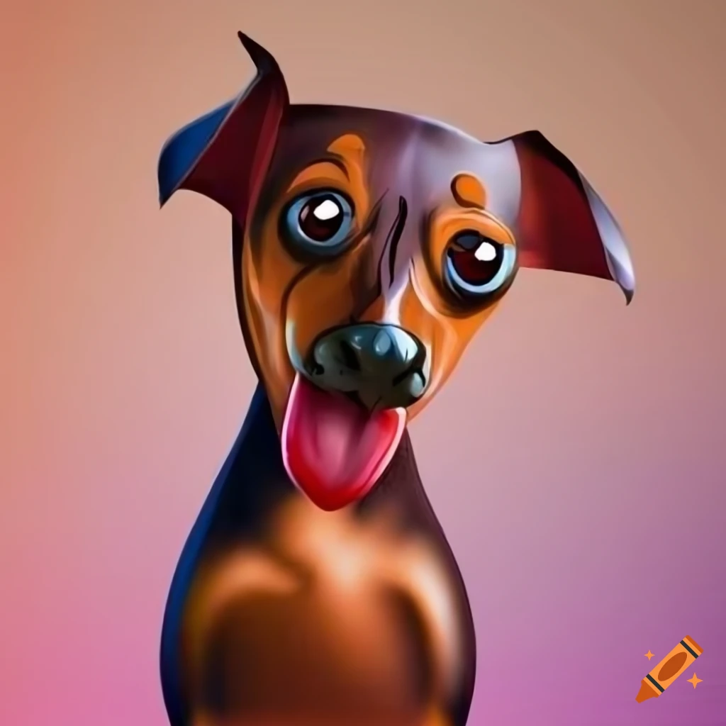 Cartoon superhero named evil beagle on Craiyon