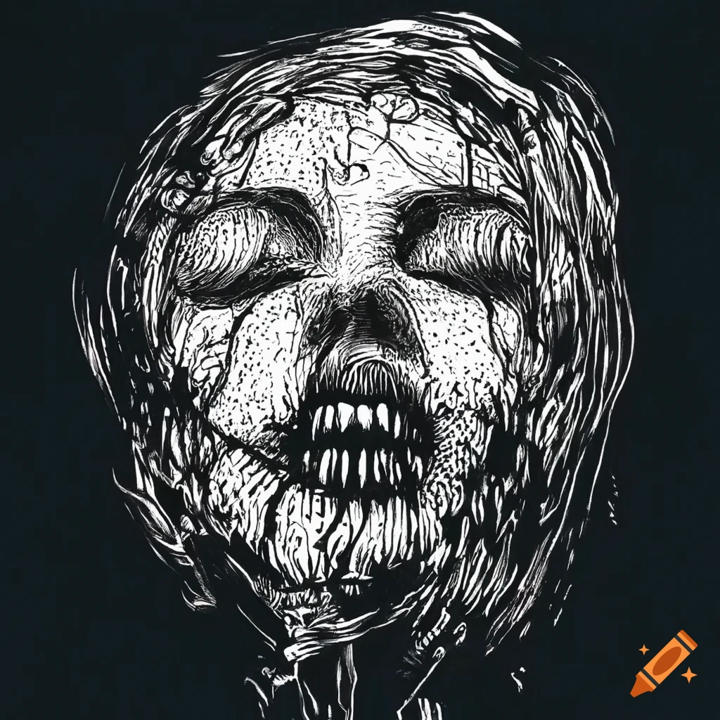 Detailed ink drawing of a dream on Craiyon