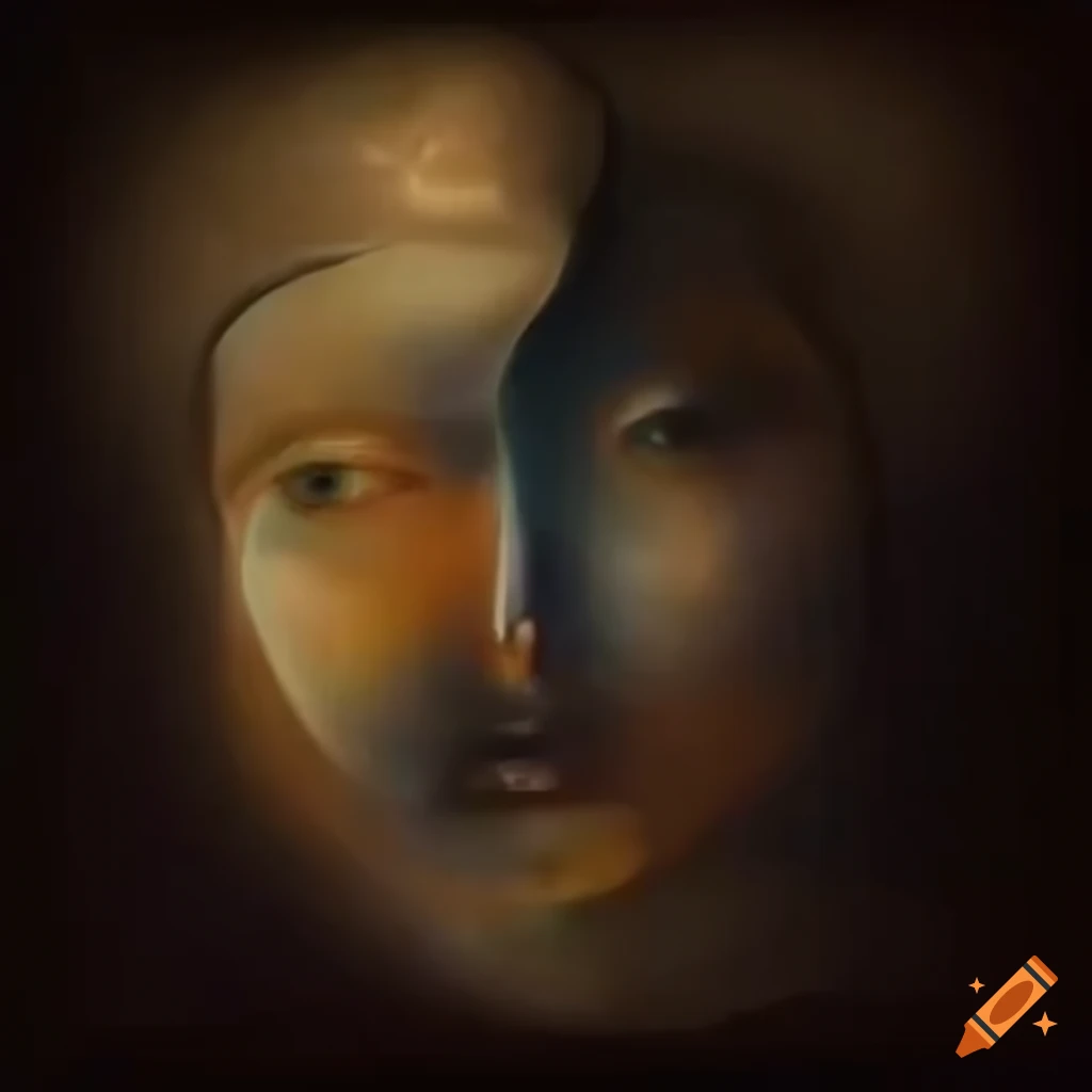 Award-winning AI art piece on Craiyon