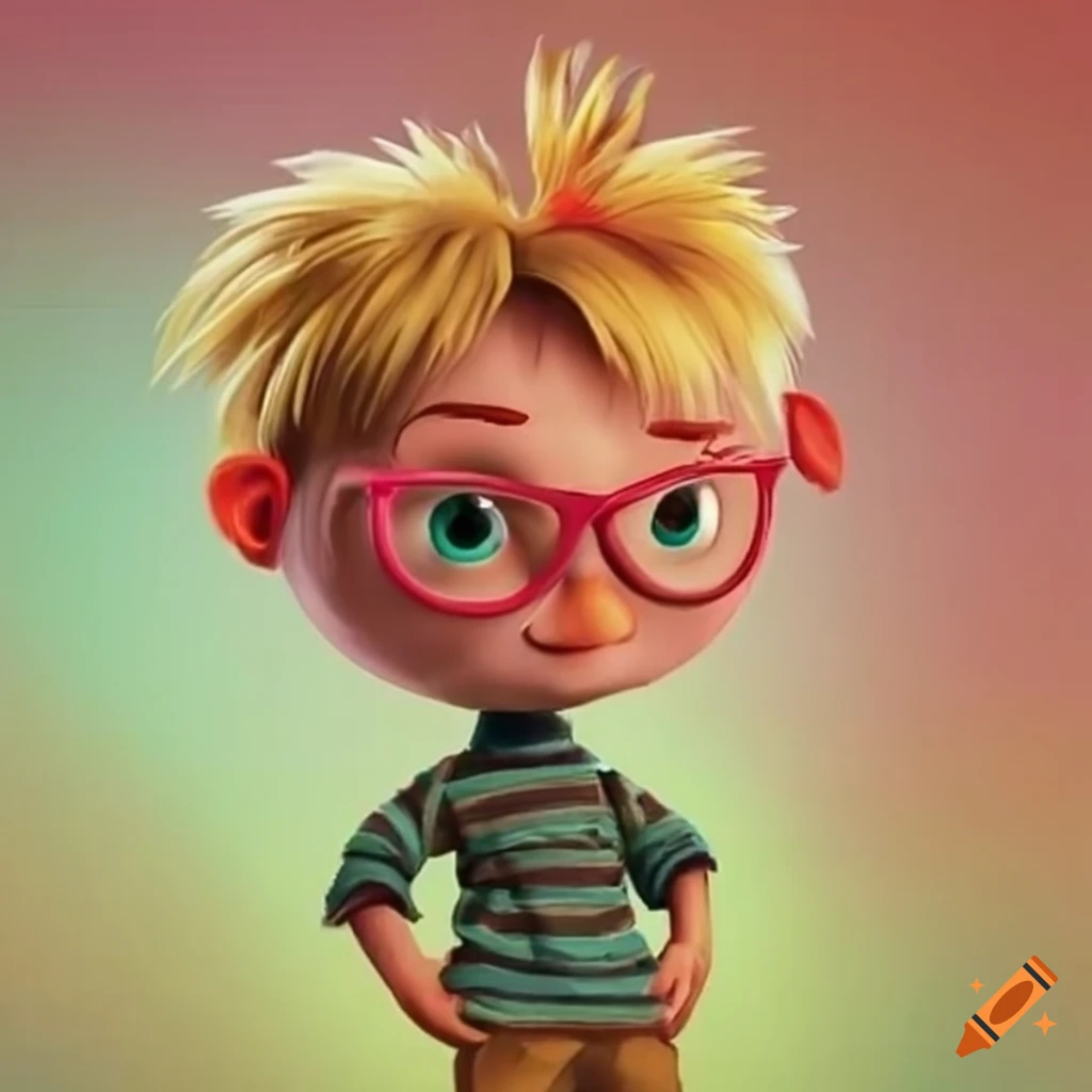 Image of chicken little from the animated film on Craiyon