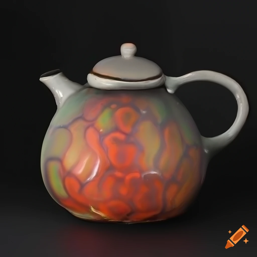 Unique and colorful ceramic pottery on Craiyon