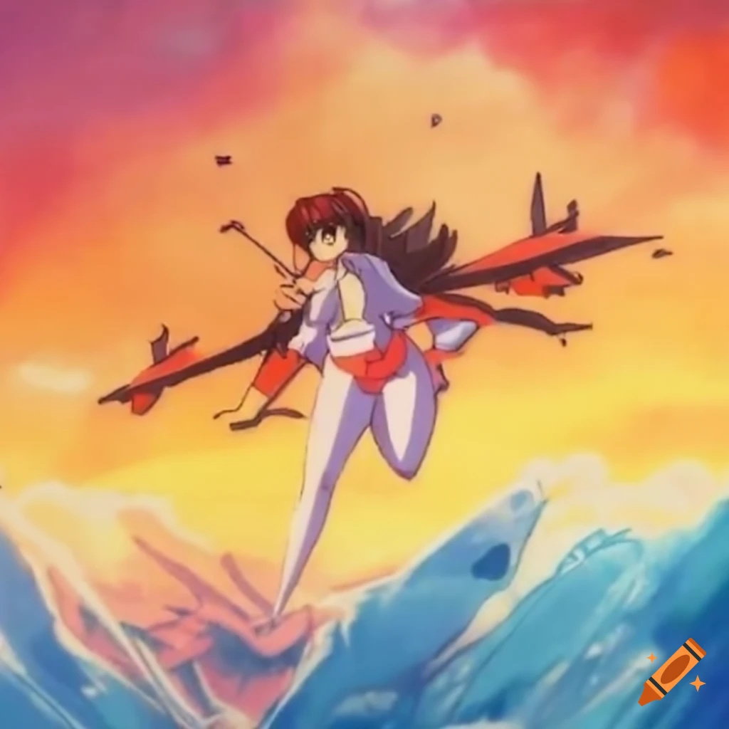 Cover art of anime ova flights of discovery on Craiyon