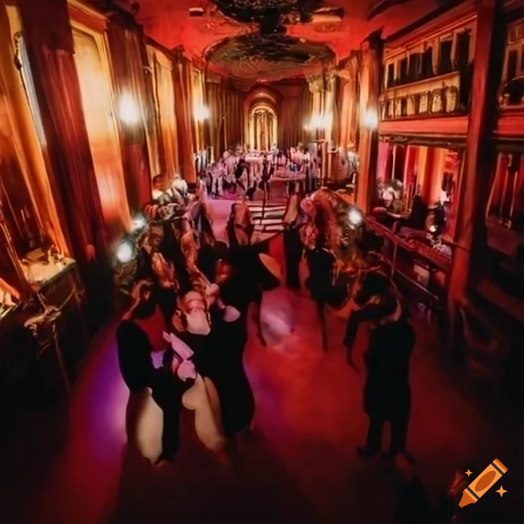 Snapshot of the vibrant atmosphere in 1920s berlin dance halls on Craiyon