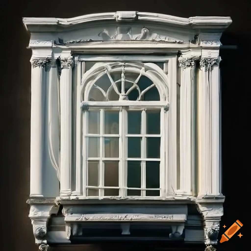 Window with shutters on Craiyon
