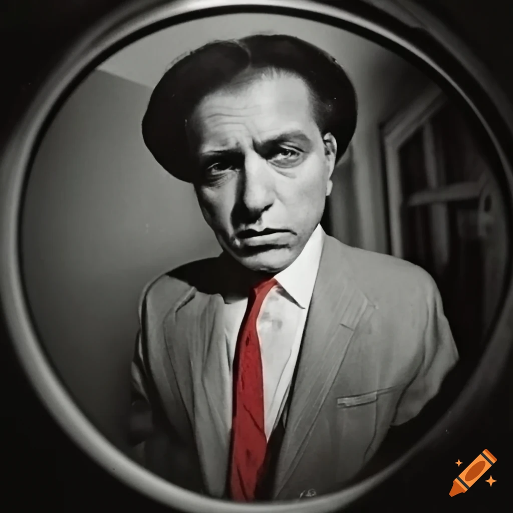 Realistic vintage photo of a 1940s mobster on Craiyon