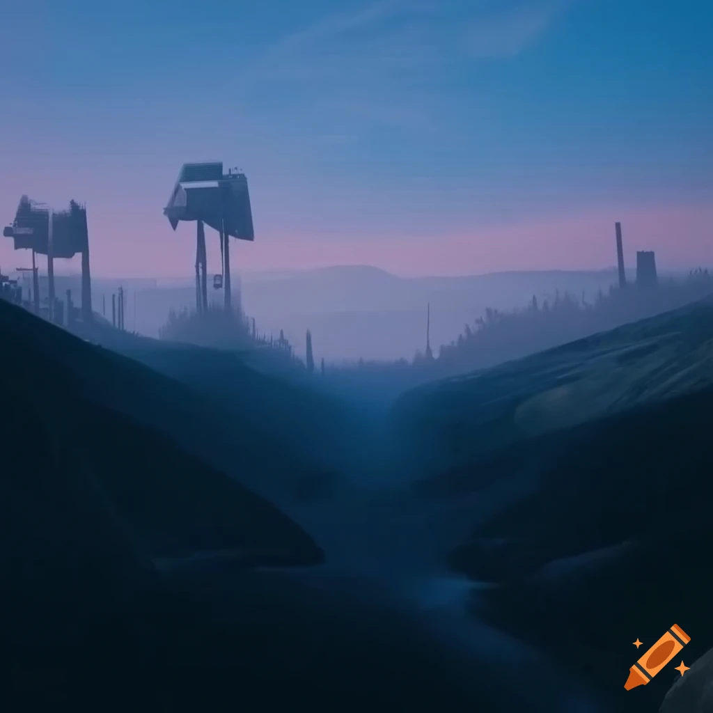 Cover art of epic indie walking simulator game on Craiyon