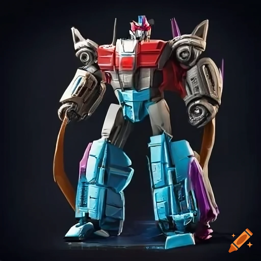 Transformers logo on Craiyon