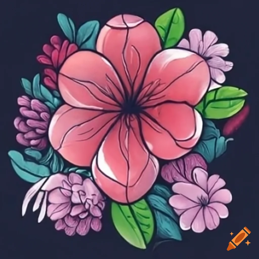 Beautiful flower close-up