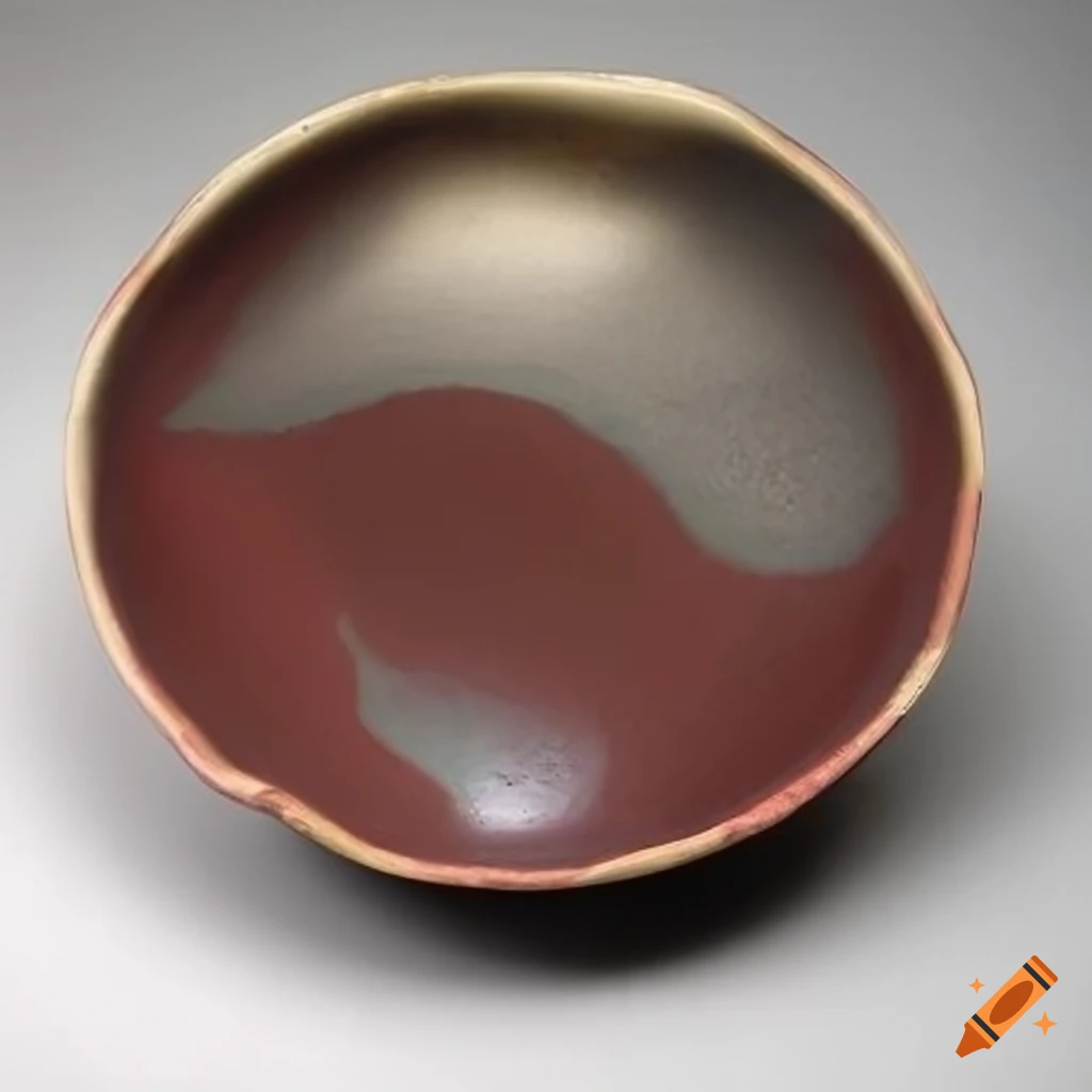 Abstract ceramic artwork with unique glazes and textures on Craiyon