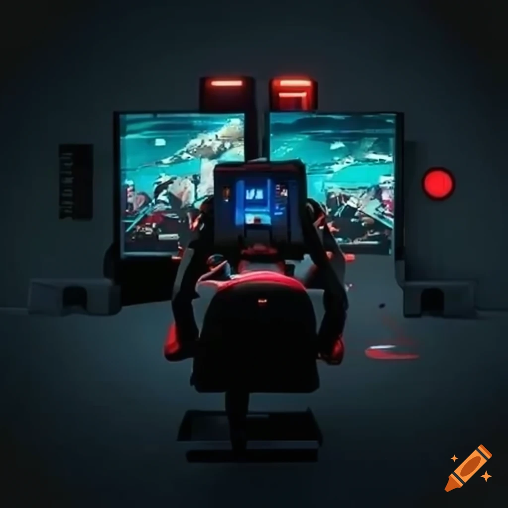 Screenshot of a high-speed racing game on Craiyon