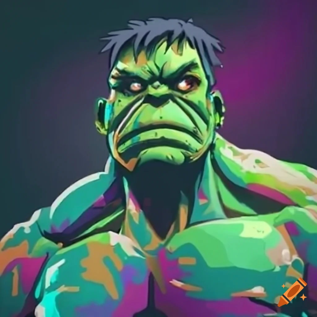 Cyberpunk Version Of Hulk cyberpunk-version-of-hulk