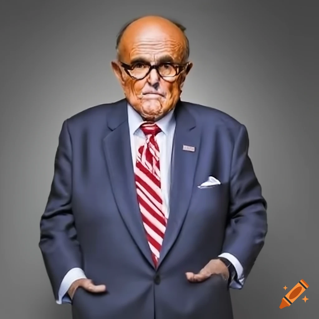 Portrait of rudy giuliani in professional attire